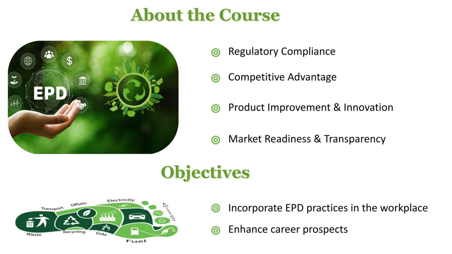 Environmental Product Declaration (EPD) Training – Pro India ESG Certification